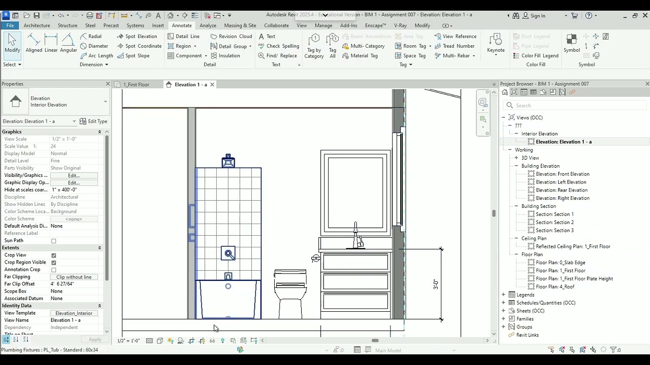BIM 1 - Assignment 012