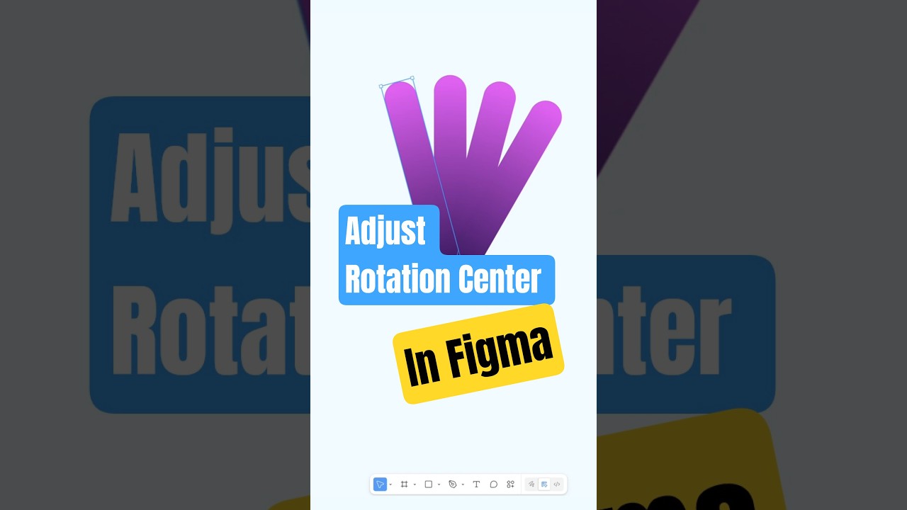Figma Rotation Tip You Didn’t Know! #figmashorts