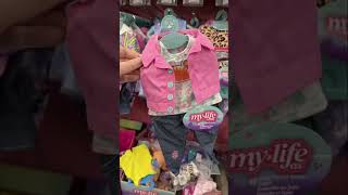 Mylife As 18” doll sized outfits and accessories for American girl dolls at Walmart #shorts #dolls