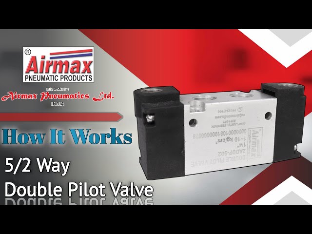 AD -20 Series Pneumatic Valve - 5/2 Way Single Solenoid Valve Manufacturer from Ahmedabad