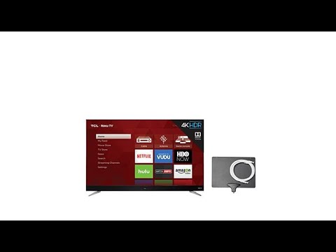 TCL 55 4K Roku Smart TV w/2Year Warranty and Antenna