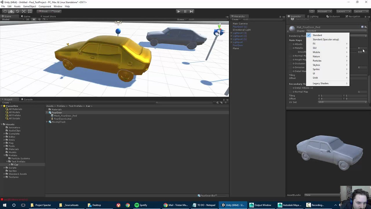 Unity 5 - Intro to Prefabs and Organization