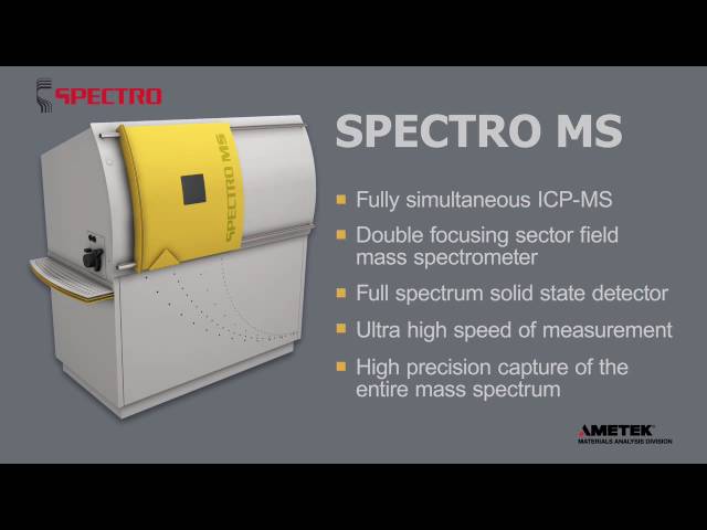 Analytical Instruments - Spectro MS ICP Spectrometer Trader ...