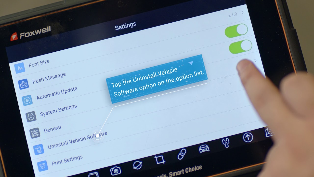 How to update your tablet scanner