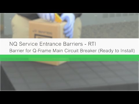 NQ Main Circuit Breaker Service Entrance Barriers (1 of 4): Q-Frame ...