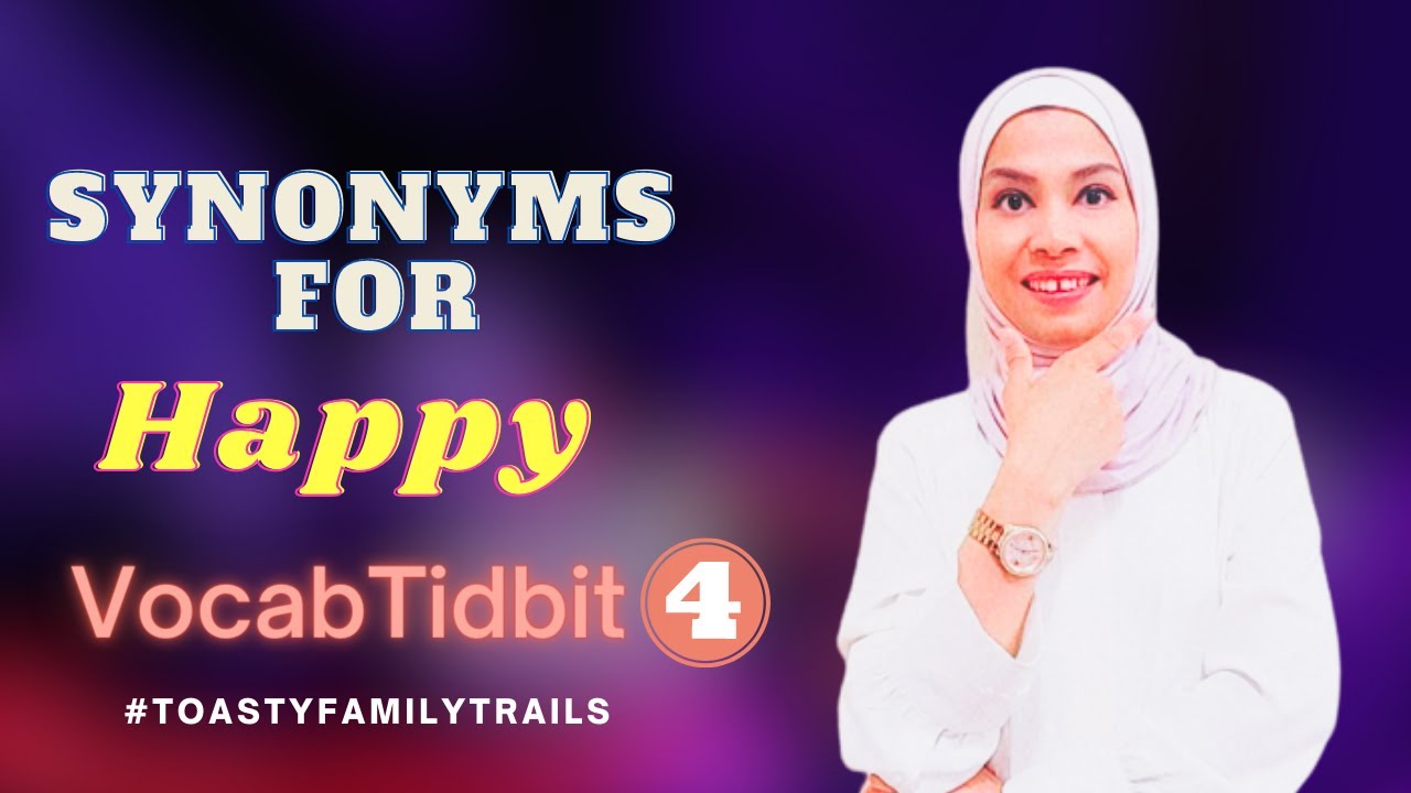 3 Words to Express YOUR HAPPINESS! Byte-Sized Vocabulary Lesson #learningenglish #vocabulary