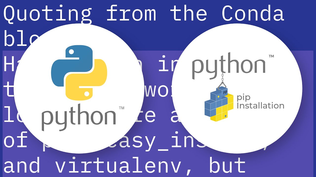 What is the difference between pip and conda?