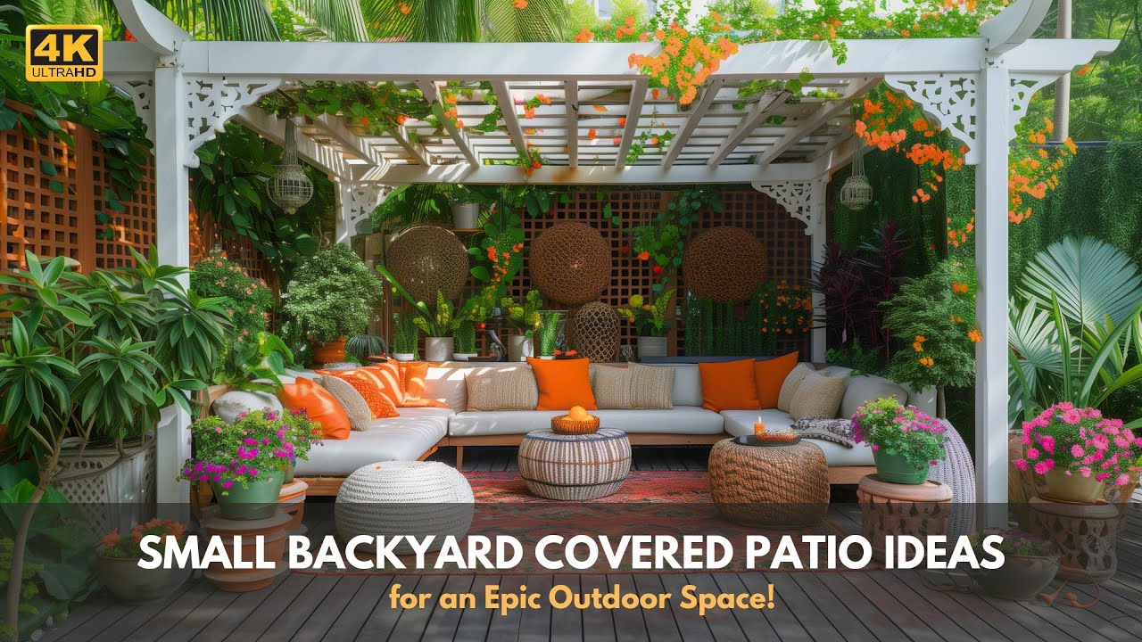 Amazing Small Backyard Covered Patio Ideas That Will Blow Your Mind!