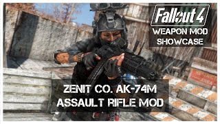 Zenit AK-74M Mod Showcase at Fallout 4 Nexus - Mods and community