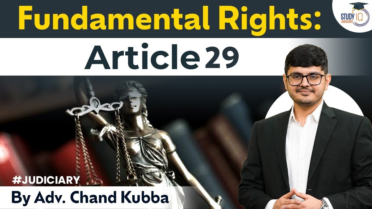 Article 29 | Protection of Interests of Minorities | Judiciary