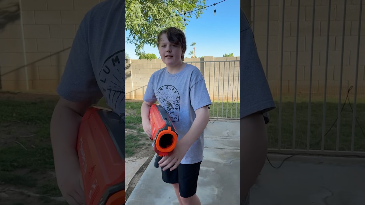 Using Shaving Cream in the Spyra Gravity! #nerf #nerfammo #sneakattacksquad