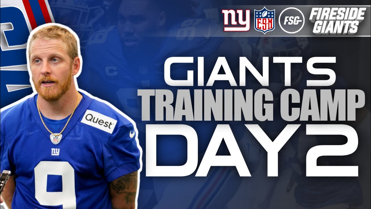Giants: Day 2 training camp standouts