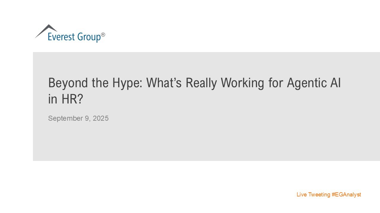 On-Demand Webinar: Beyond the Hype: What’s Really Working for Agentic AI in HR?