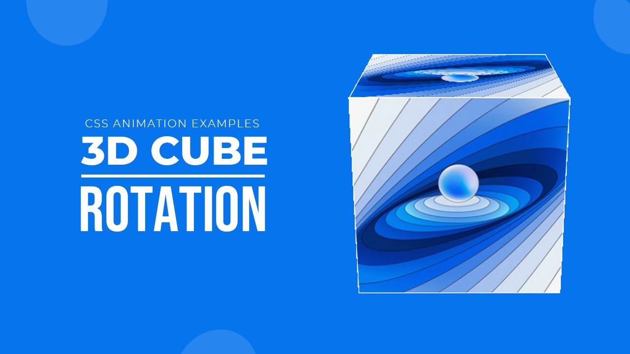 Create a CSS 3D Rotating Cube Animation in Minutes | CSS Animation Tutorial