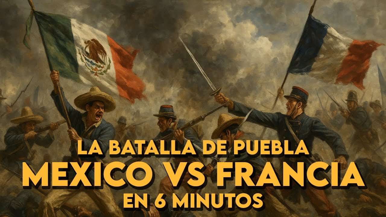 La BATALLA DE PUEBLA | MÉXICO destrozando a FRANCIA