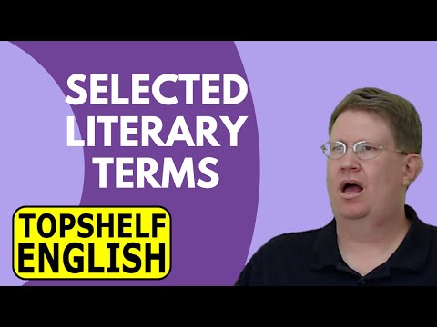 Selected Literary Terms for ESL Students