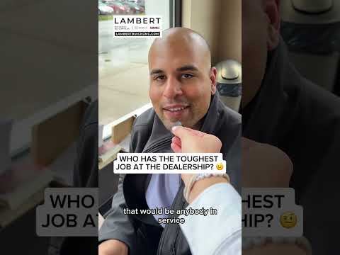 Who has the toughest job at the dealership? #cardealerships