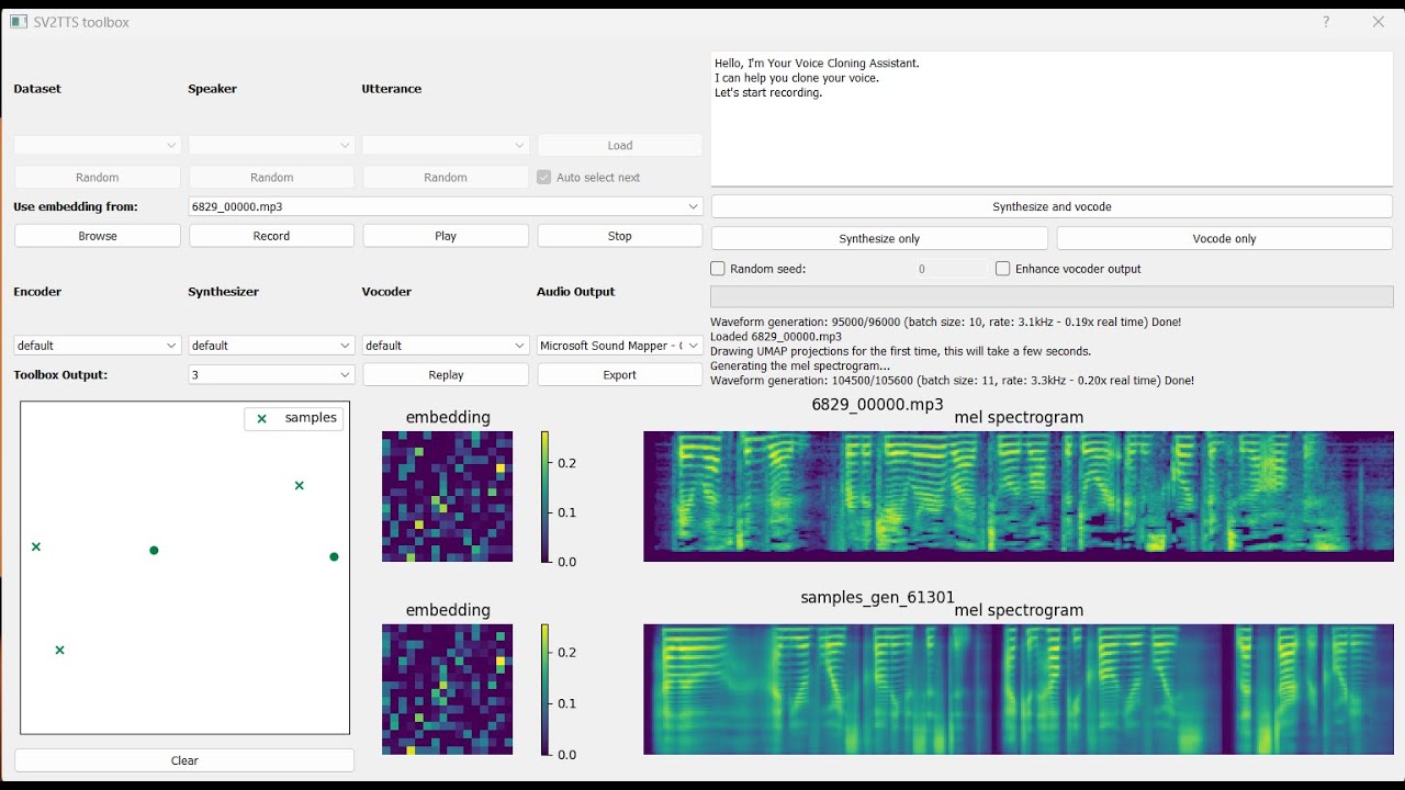 Voice Cloning Project