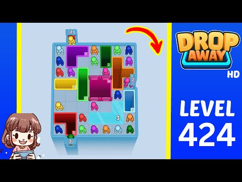 Drop Away Level 424 Guide Solution Complete Walkthrough