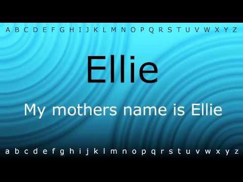 Here I will teach you how to pronounce 'Ellie' with Zira.mp4