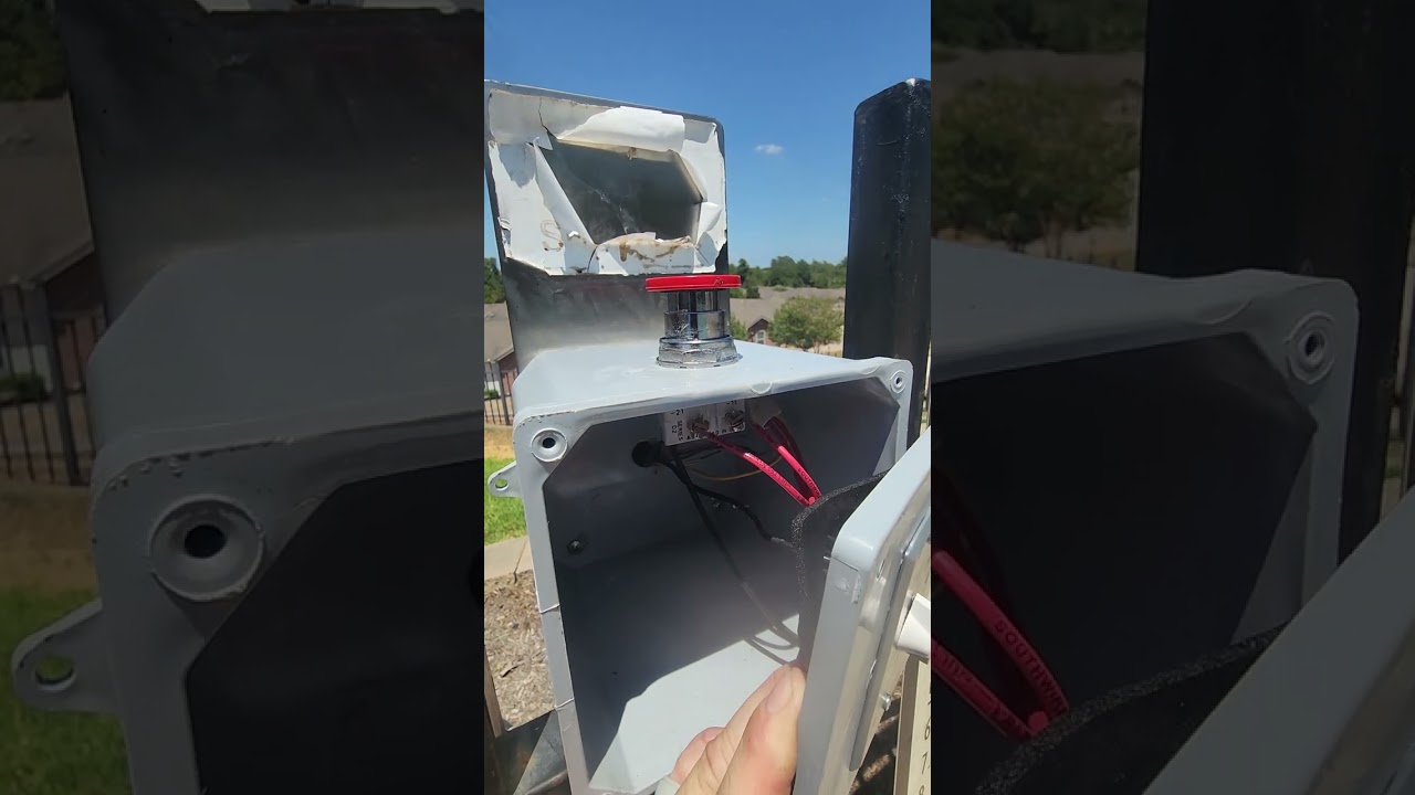 Spa Emergency Stop Switch and Timer Controls.