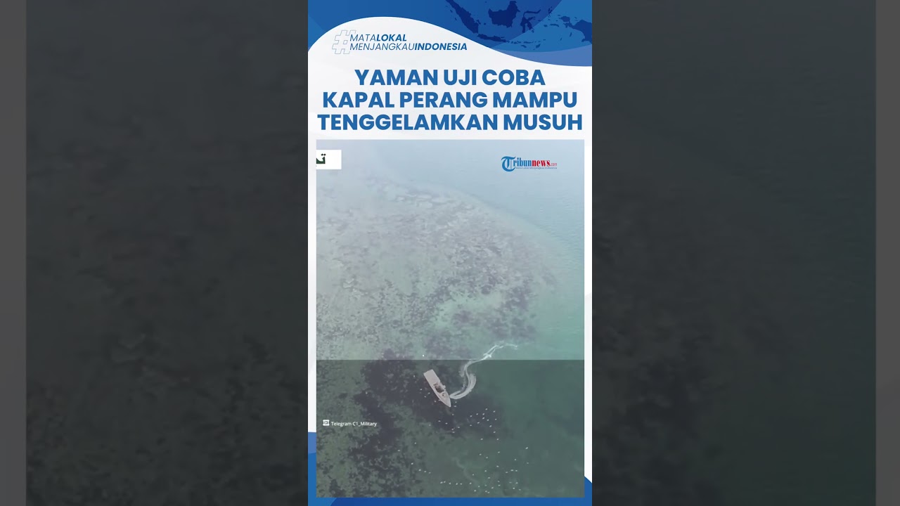 Yaman Uji Coba Drone Bunuh Diri Toophan-1 Berbentuk Speed Boat, Mampu ...
