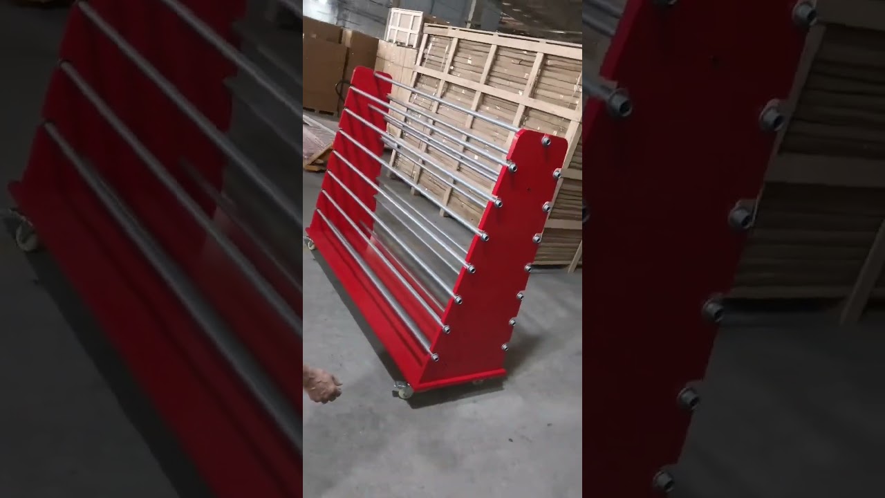 Vertical Carpet Roll Display Rack | Organize & Showcase with Ease ...