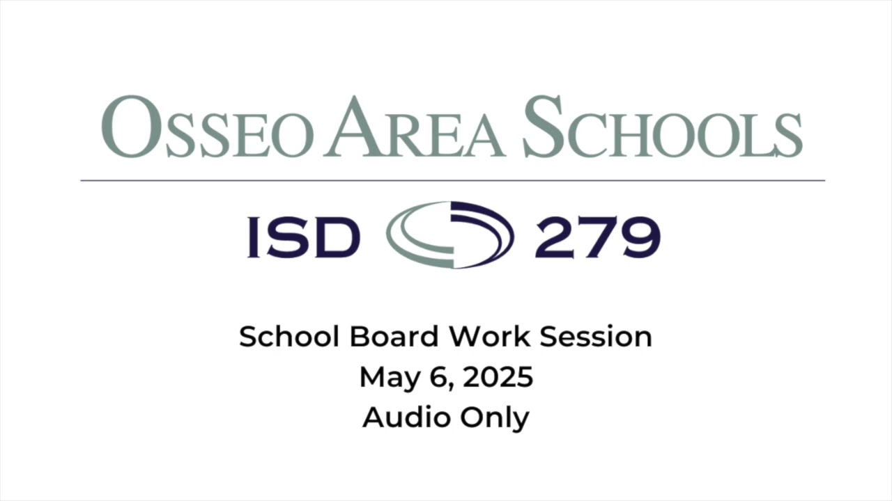 School Board Work Session May 6, 2025 Audio Only