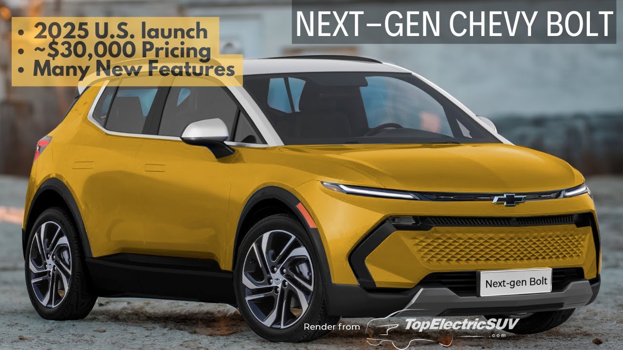 All-New 2026 Chevrolet Bolt Crossover SUV Gets Showcased Digitally in ...