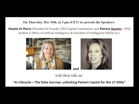 AI Lifecycle – The Data Journey: unlocking Patient Capital for the 17 SDGs