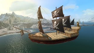 You Can Ride Your Own Ship l Around The Sea In Skyrim at Skyrim Special ...