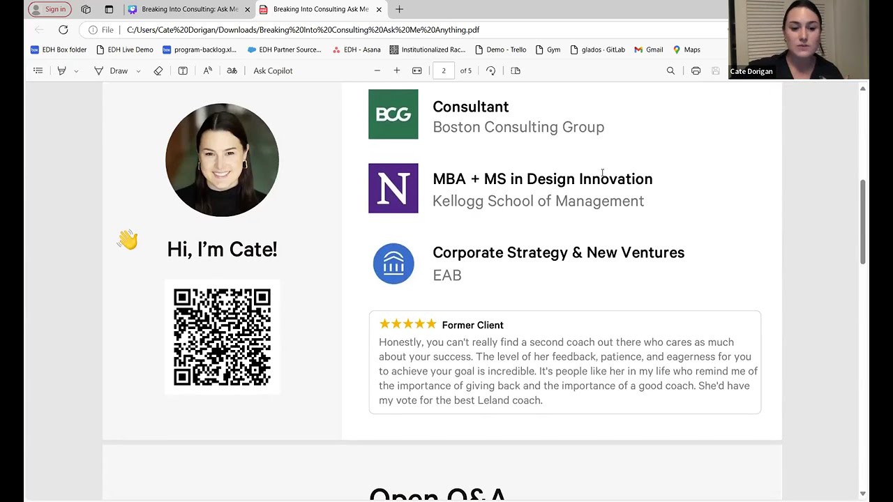 Breaking Into Consulting: Ask Me Anything