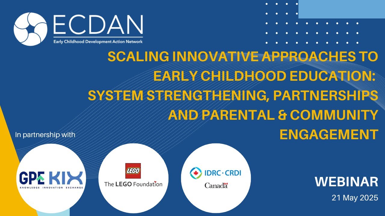 Scaling Innovative Approaches to Early Childhood Education - ECDAN