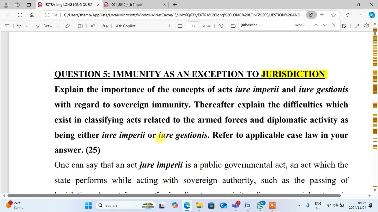 LCP4801 international law