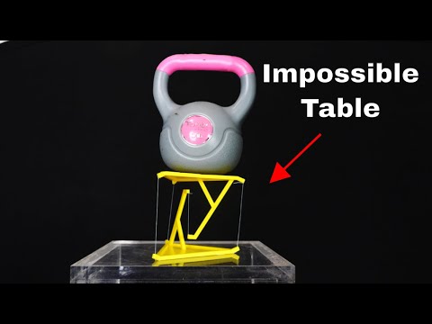 This Wiggly Table Looks Like Magic, But It's Just Some Clever Engineering