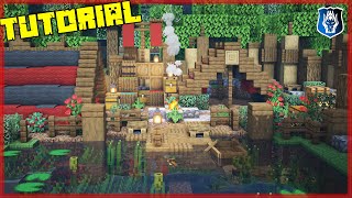Minecraft: How To Build a Campsite Survival Base Tutorial(#29) | 마인크래프트 ...