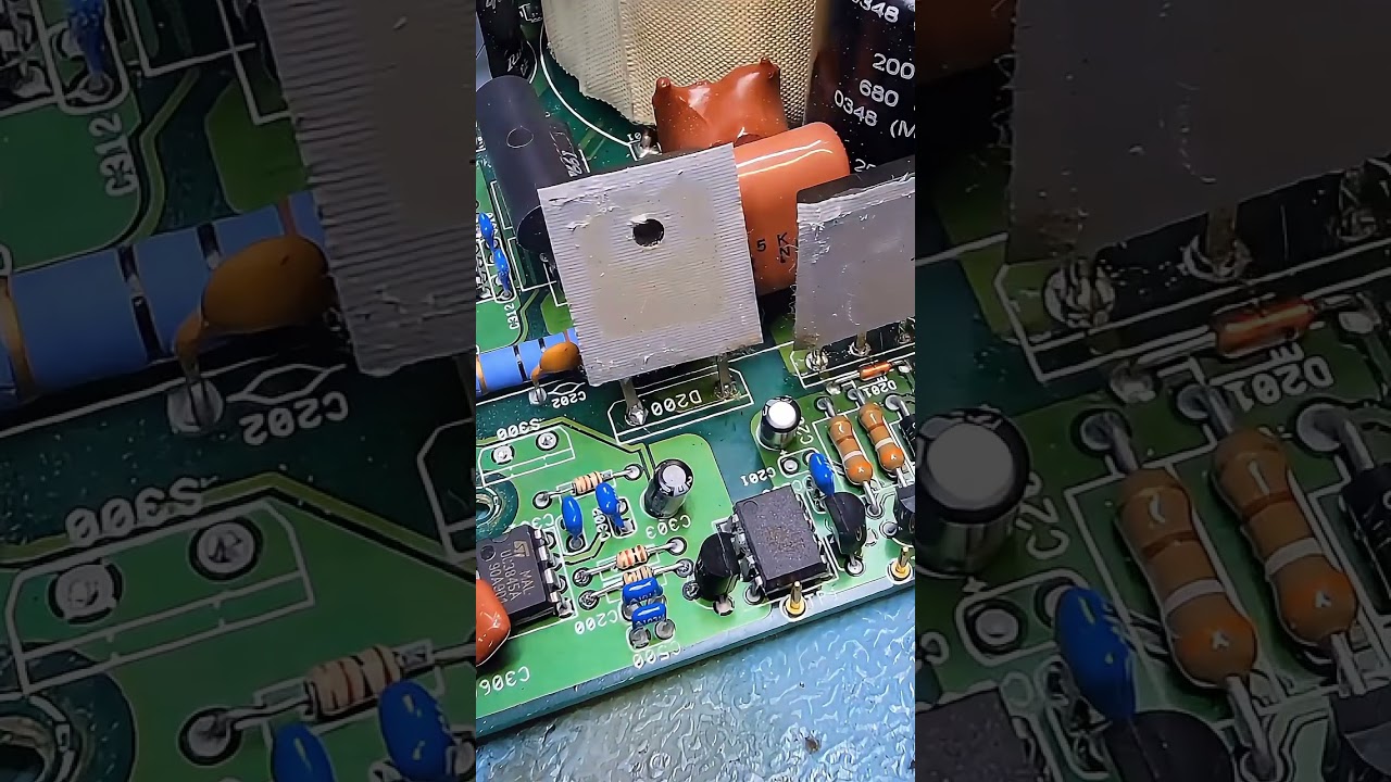 Just Checked It Then Realized It Got To Be Desoldered And Replaced#solder #motherboardrepair