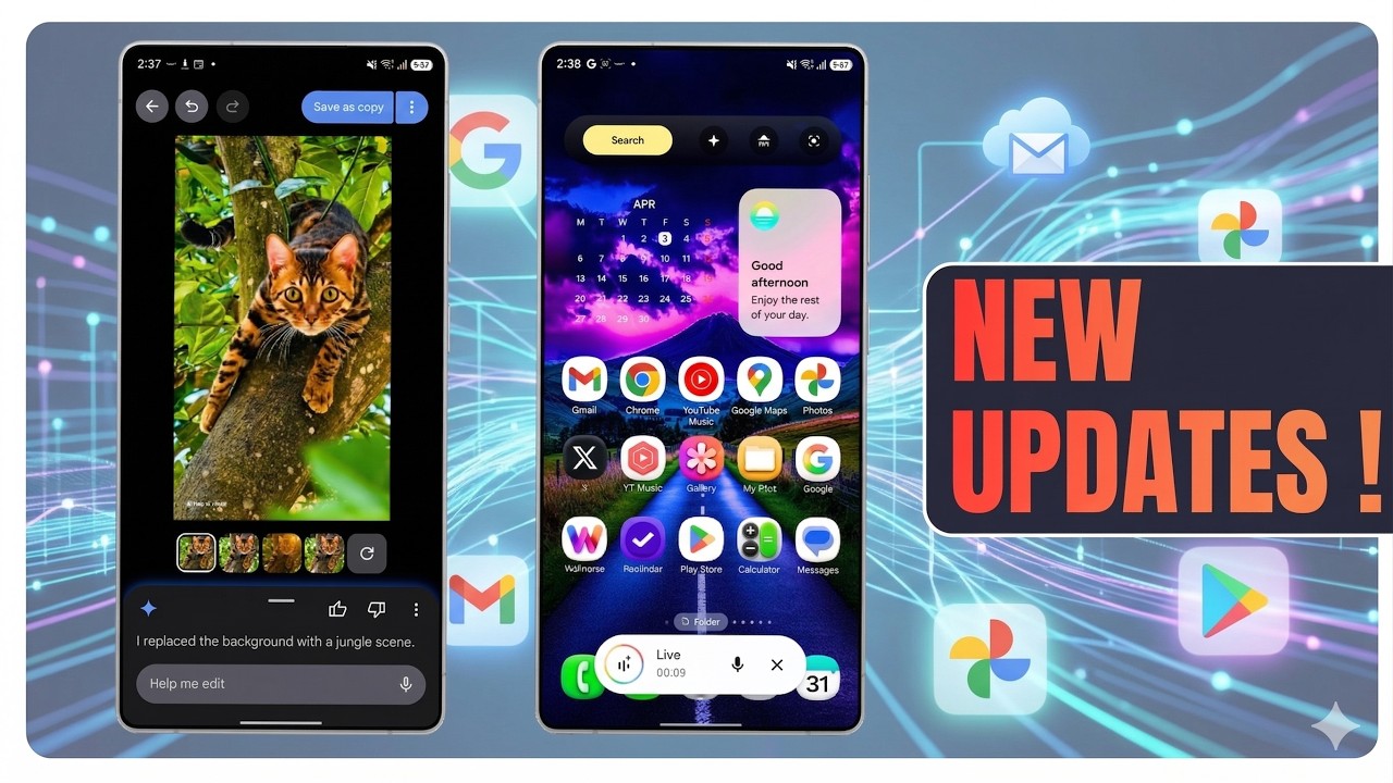 New Updates Add New Features to Google Apps on All SAMSUNG ANDROID PHONES