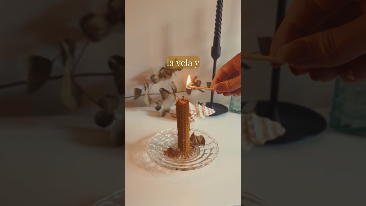 Honey Candle: The Ritual to Attract Abundance and Open Paths with Love #shorts #candles #ritual #...