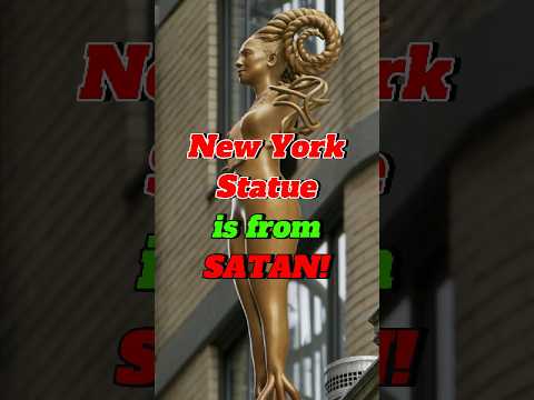 🗽 New York Statue Honors #SATAN! 😱👹 #newyork #shorts #christian