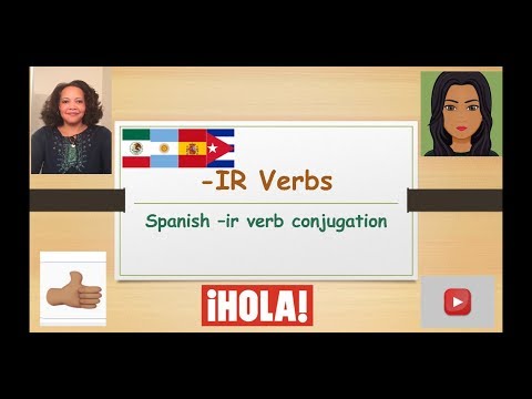 How to conjugate -IR verbs in Spanish
