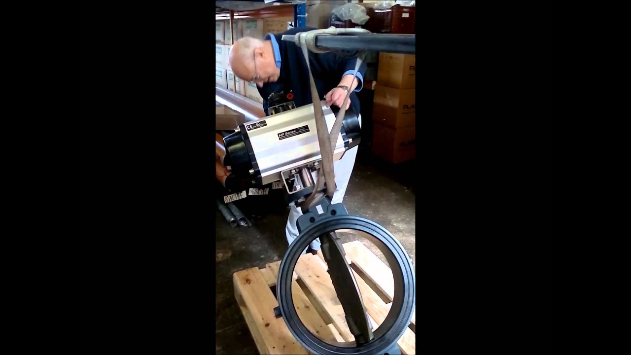 Butterfly Valve Actuation Test