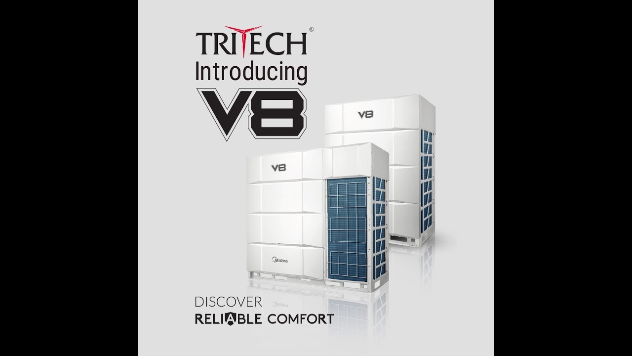 Discover Reliable Comfort with Midea VRF V8 | Tritech HVAC in Bangladesh