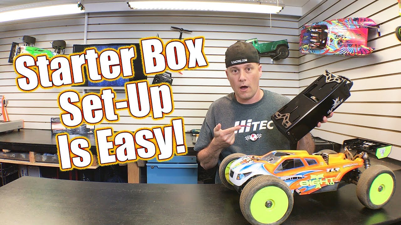 How To Set Up A Nitro Engine Starter Box & Dynamite Ready Start DM Overview | RC Driver