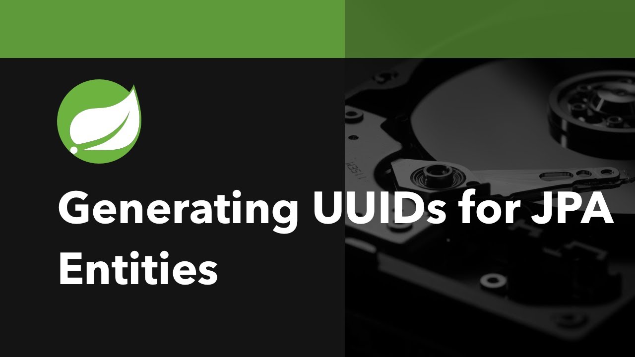 Generating UUIDs in JPA Entities