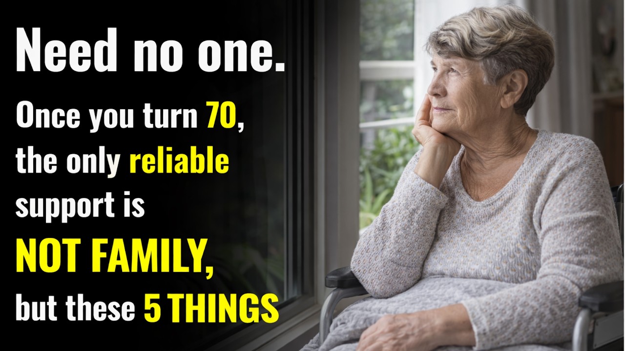 The 5 things seniors must rely on instead of family for happiness, health, and peace!