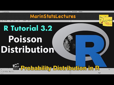 Poisson Distribution in R (R Tutorial 3.2) Video Lecture - Mastering R ...