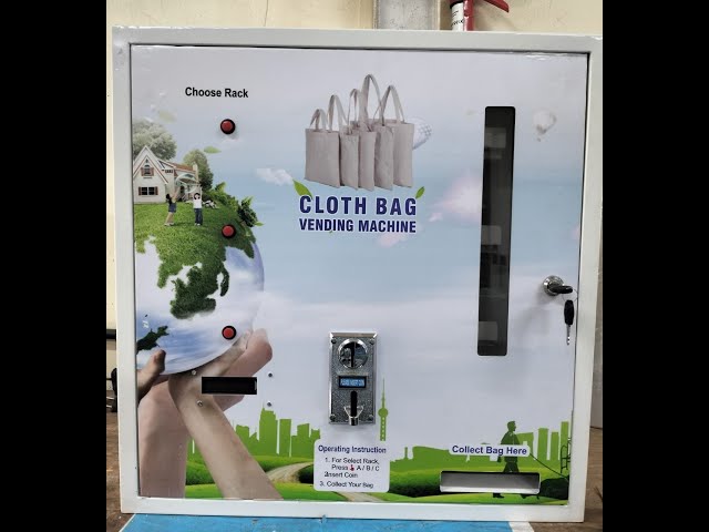 Cloth Bag Vending Machine - Cloth bag vending machine price in India ...