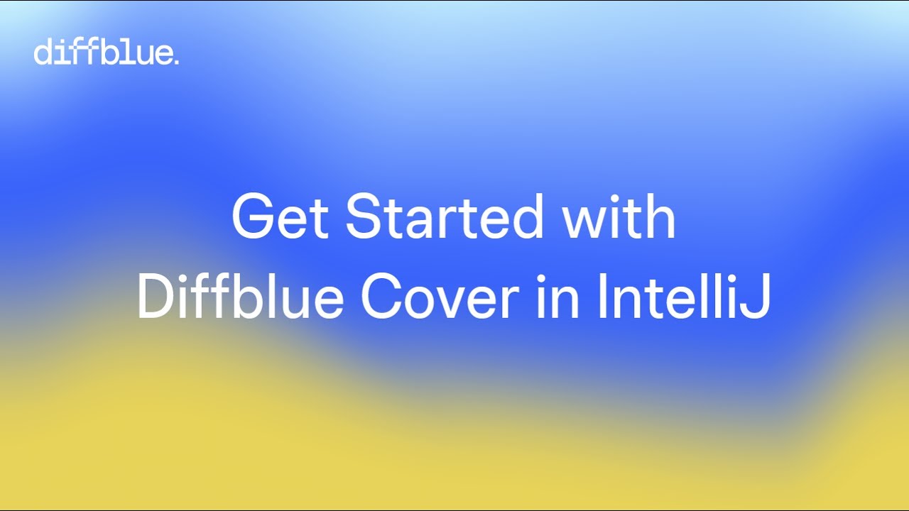 How to get started with the Diffblue Cover IntelliJ plugin