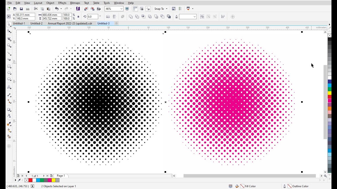 HOW TO MAKE HALFTONE EFFECT IN CORELDRAW | CORELDRAW TUTORIALS | DOCTOR DESIGN